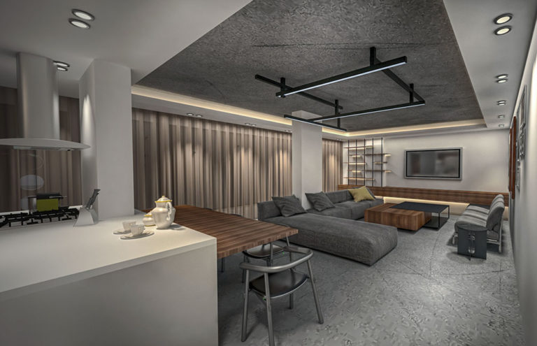 Salon View Render - Cipher Architects